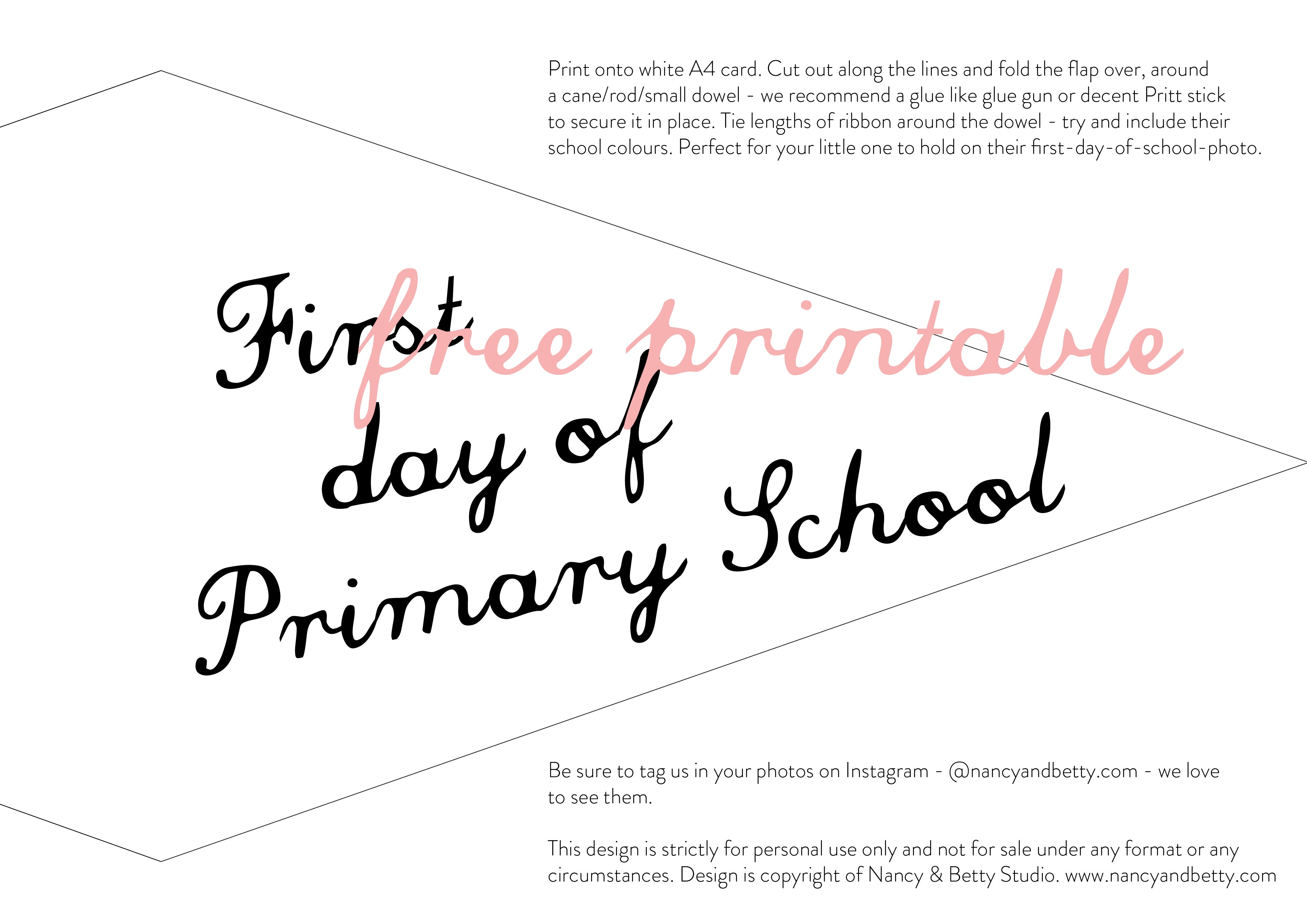 FIRST DAY OF YEAR 6 BANNER